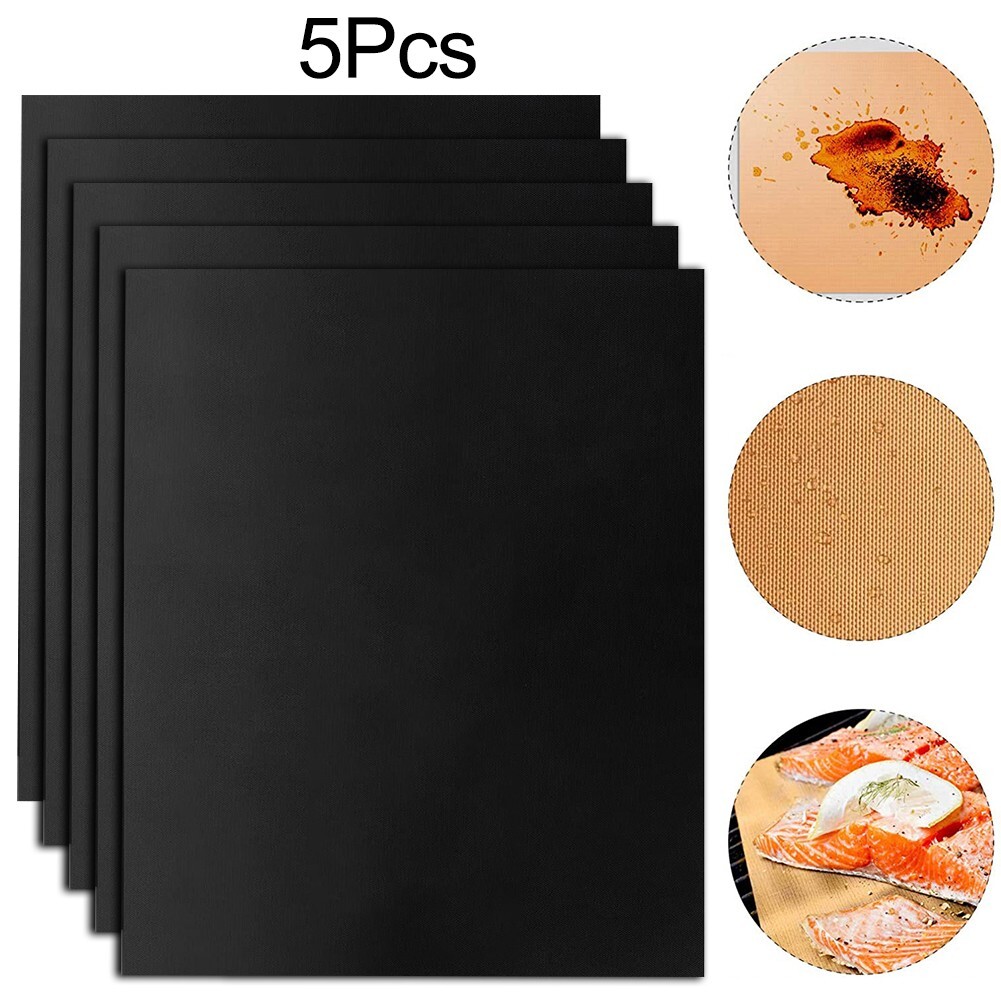 Barbecue Cushion BBQ Pad Picnic For Outdoor BBQ 5pcs Black Multi ...