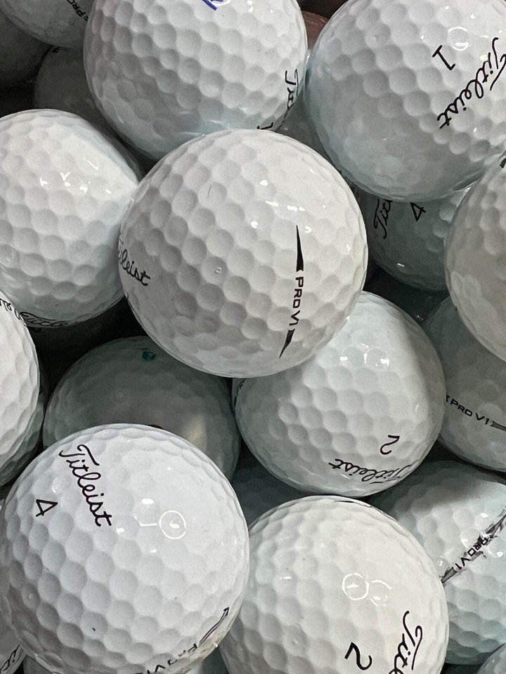 100 Titleist Pro V1 3A/4A Used Golf Balls AAA / AAAA **Special** | eBay