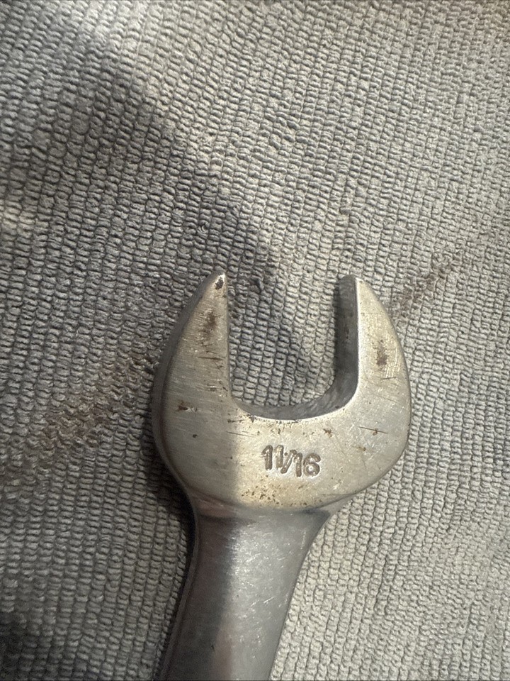 Snap-on OEX22 11/16" 12 Point Combination Wrench Open Box End SAE USA S6 | eBay