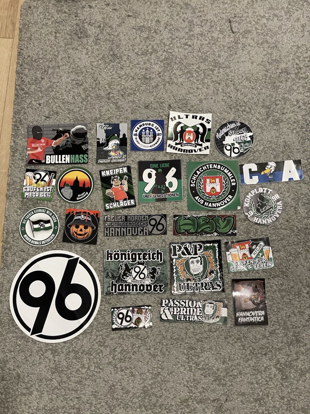 25 Ultras Hannover Aufkleber Sticker Set UH GU P&P Sammlung | eBay.de