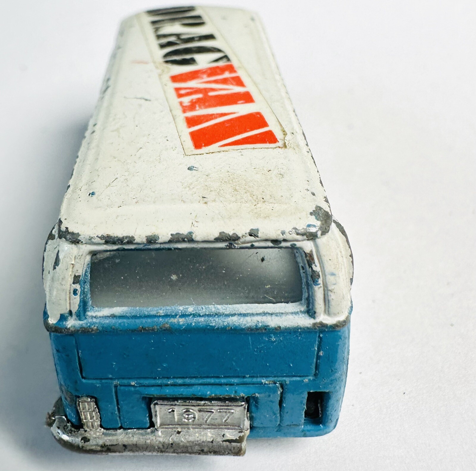 Vintage 1970s Zylmex Volkswagen VW Drag Van P332 White/Blue Bus Hong ...