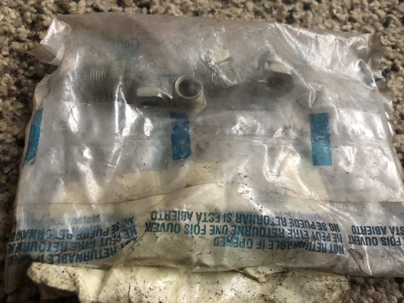 NOS GM Package of 5 Brake Line Tube Nuts GM 15724652 | eBay