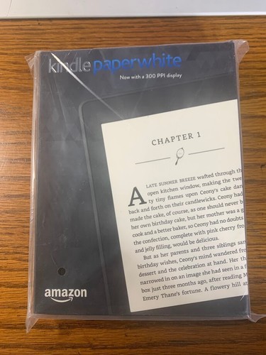 New Kindle Paperwhite 7th Gen E-reader Black 6" HD 300 ppi Wi-Fi | eBay