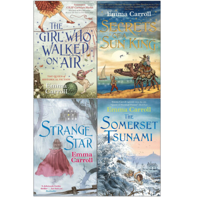 Emma Carroll 4 Books Collection Set Girl Who, Strange, Secrets ...