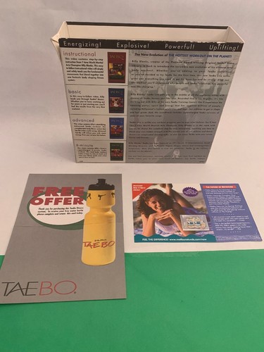 Tae Bo Live Set of 4 Plus Ultimate Body Workout (1998-1999) Billy ...