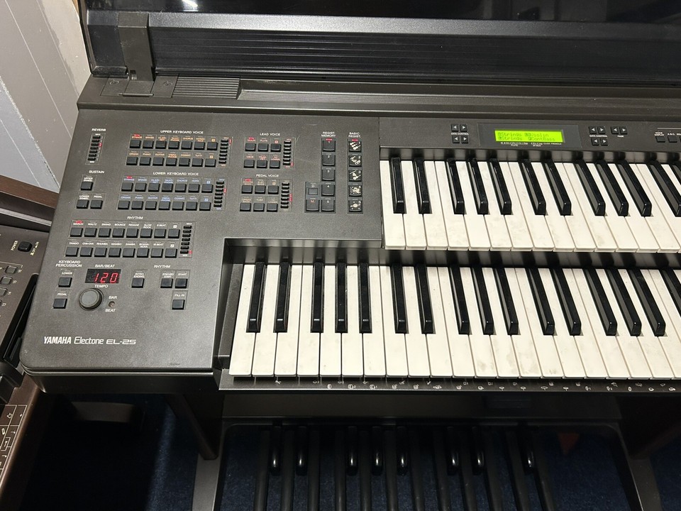 Yamaha Electone EL-25 Organ & MDR3 Disc Drive | eBay UK
