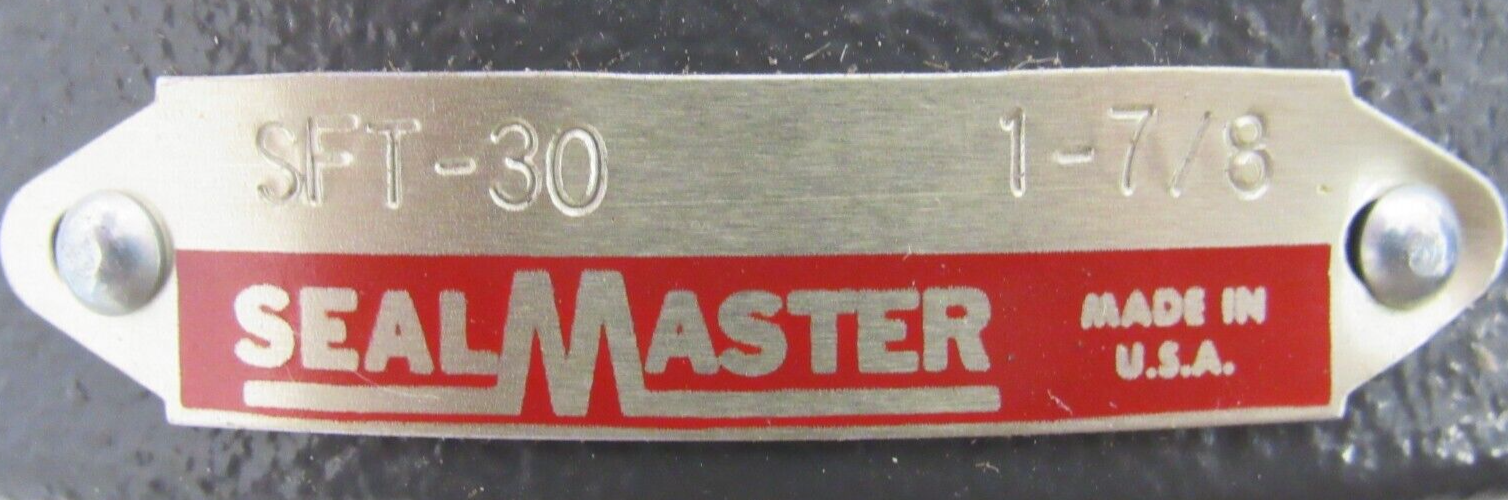NEW SEALMASTER GOLD SFT-30 FLANGE BEARING 1-7/8" BORE 700558 SFT30 | eBay