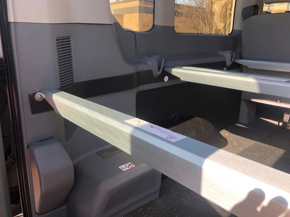2x Beam Camper Van Twin Bed Central Support Adjustable 55" to 79 ...