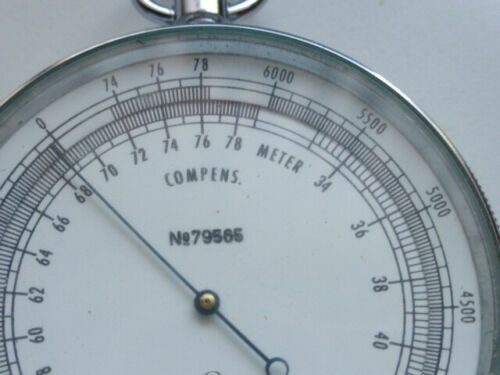 Höhenmesser Altimeter Lufft COMPENS N° 79565 bis 6 000 m | eBay