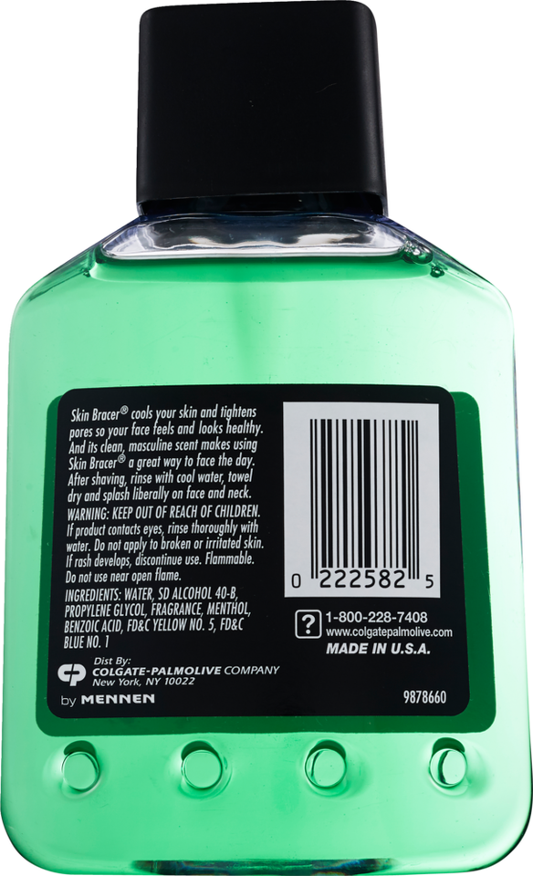 Skin Bracer After Shave By MENNEN Original - 5 Oz Cools Your Skin ...