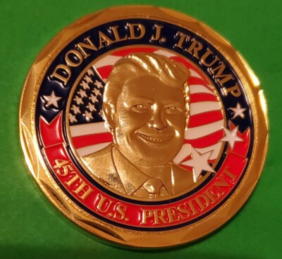 Challenge Coin President Trump 45th | eBay