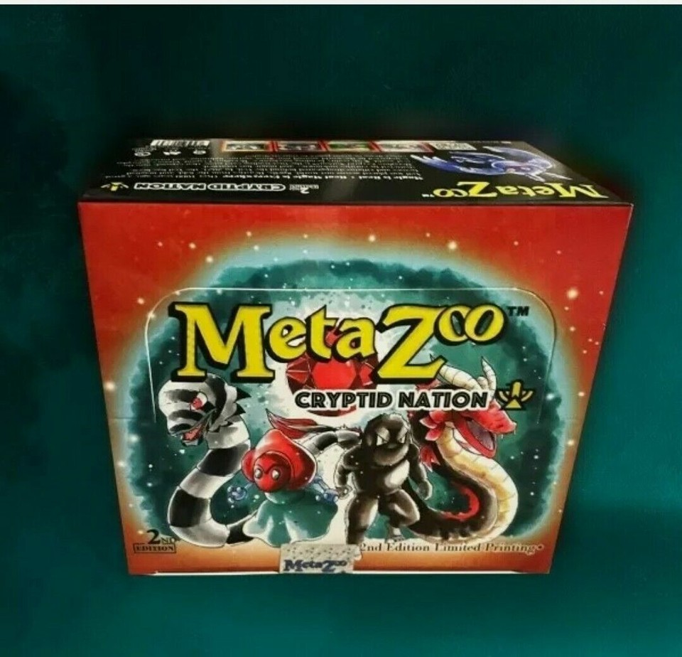 MetaZoo Cryptid Nation - 2nd Edition Booster Box - 36 Packs (SEALED/NEW) | eBay