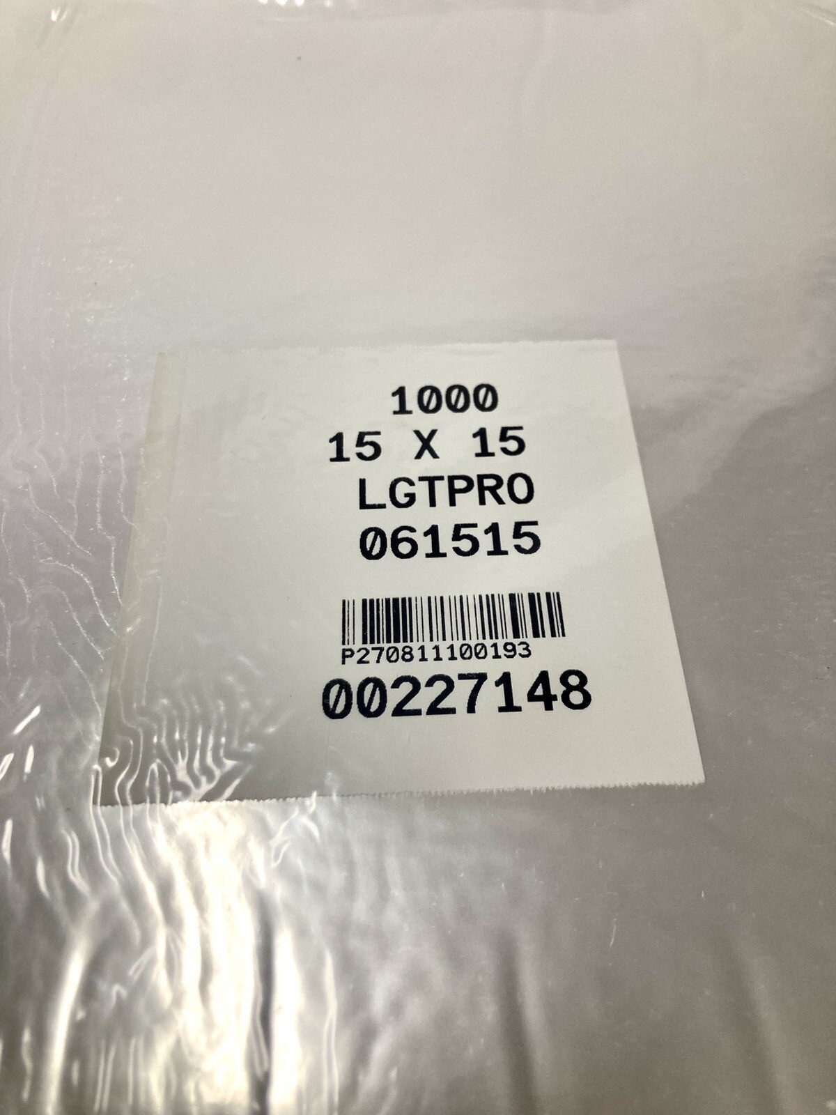 1000 Deli And Bakery Wrap Plastic Sheets 15x15 Food Wrapping Sandwiches ...