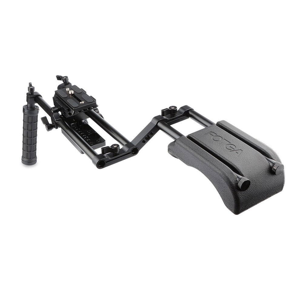 Pro Shoulder Rig Stabilizer Mount Rubber Handgrip Sponge Pad Fr DSLR ...