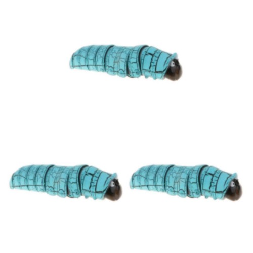 1/2/3 4'' Realistic Remote Control Caterpillar RC Bug Toy Party Prank ...