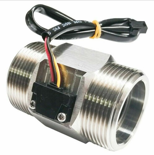 G2" DN50 Hall turbine water Flow meter sensor 2" flowmeter S304 ...