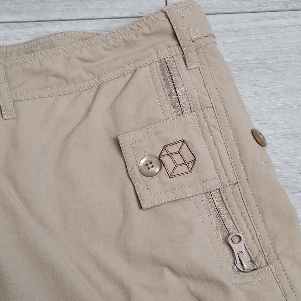 Clothing Arts P^Cubed Travel Pants 36x30 Khaki Cargo Pick‑Pocket Proof ...