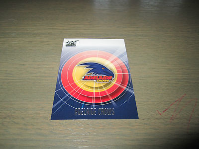 2011 AFL SELECT INFINITY ADELAIDE CROWS 11 CARD COMMON TEAM SET | eBay ...