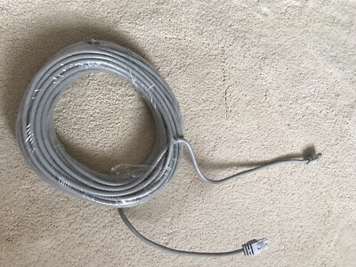 Cat 5 Ethernet Cable - Gray - 18M (59 Feet) - New 873791003464| eBay