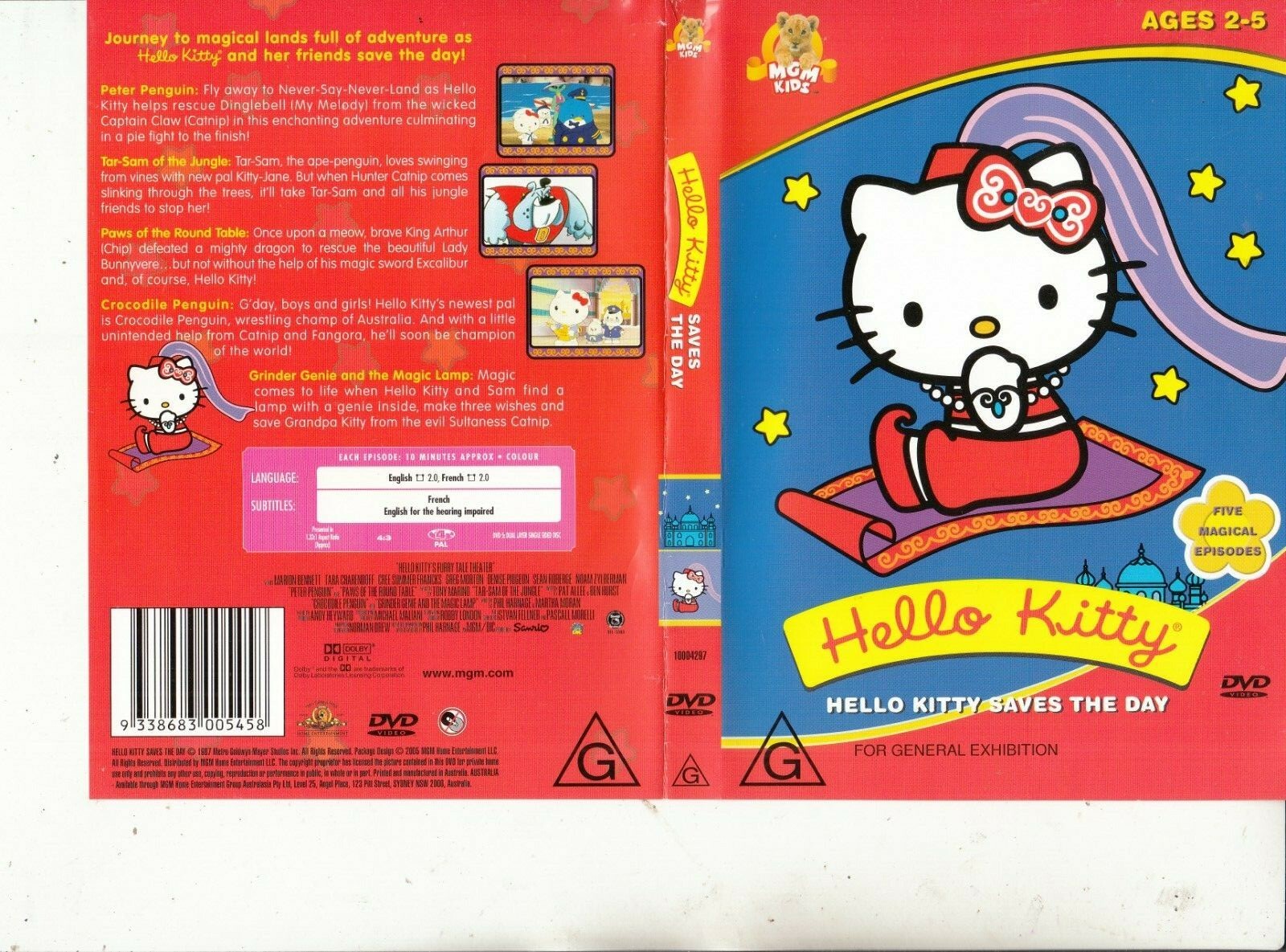 Hello Kitty-Saves the Day (DVD, 1987) for sale online | eBay