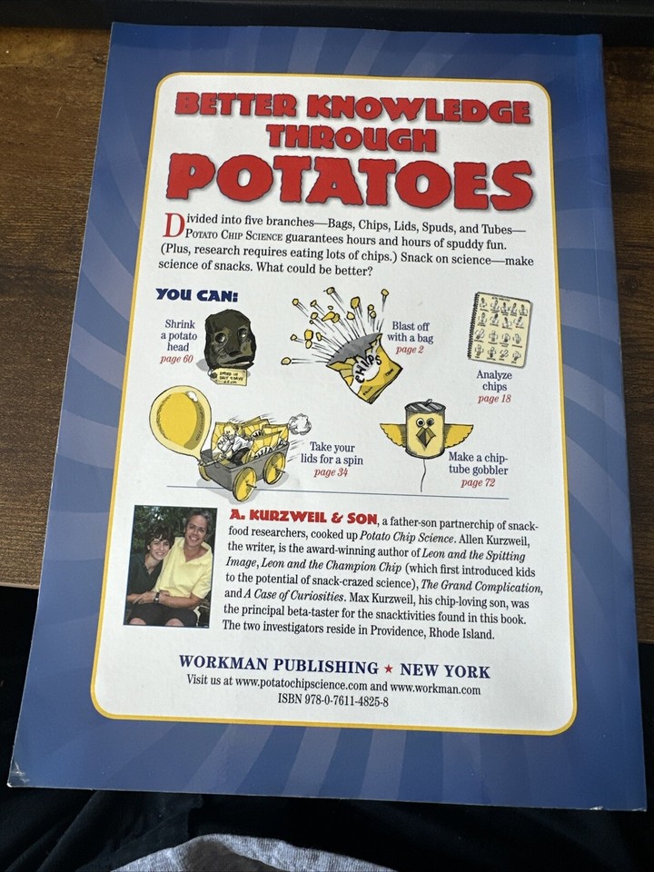 Potato Chip Science: 29 Incredible Experiments (Book) 9780761148258| eBay