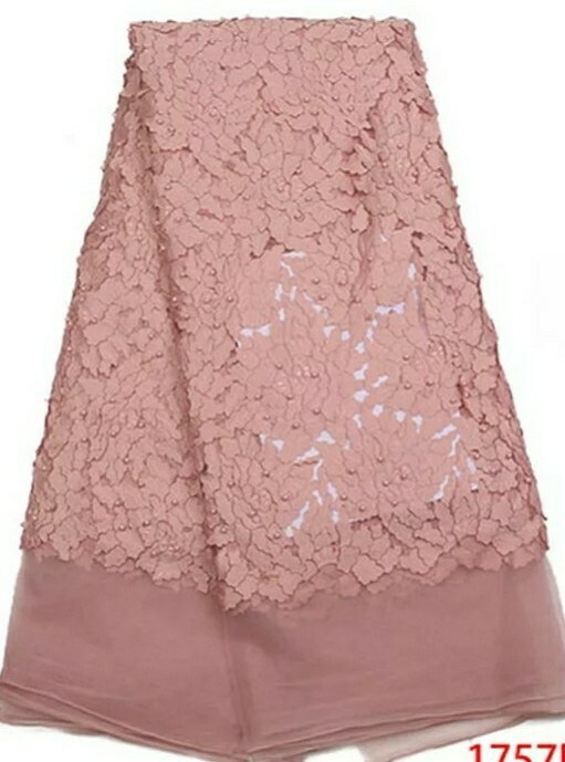 High quality Onion Color (light pink) French Tulle Net Lace Fabric | eBay