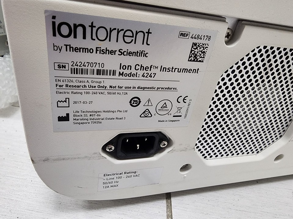 LIFE TECHNOLOGIES ION TORRENT ION CHEF 4247 | eBay