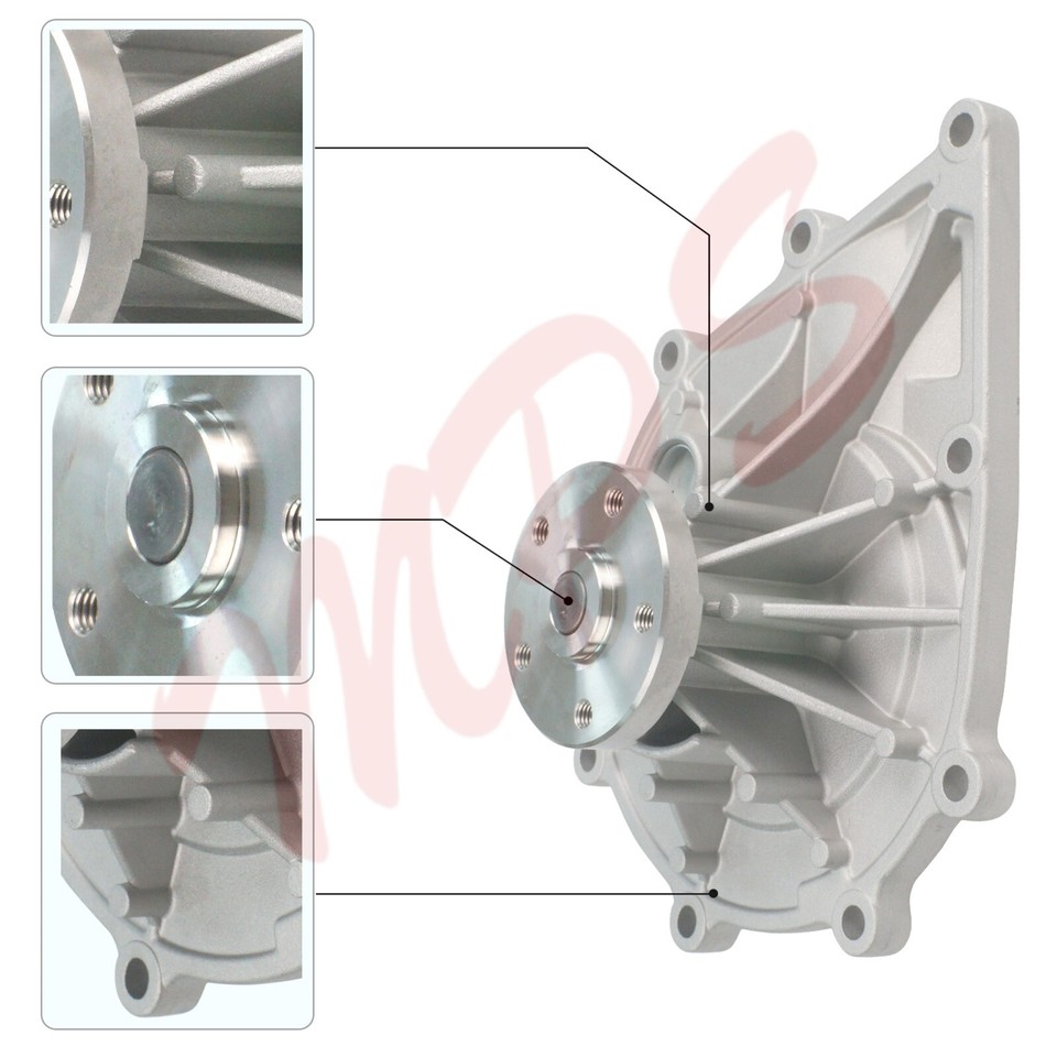 4722000401 Detroit Diesel DD13 DD15 DD16 Engine Water Pump Compatible ...