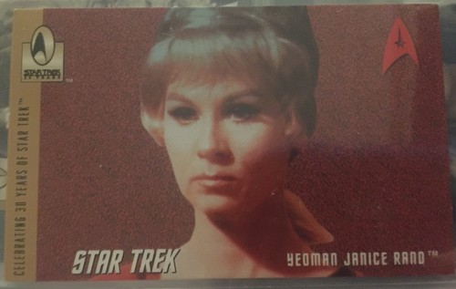 Star Trek Playmates Action Figure Card - Yeoman Janice Rand | eBay