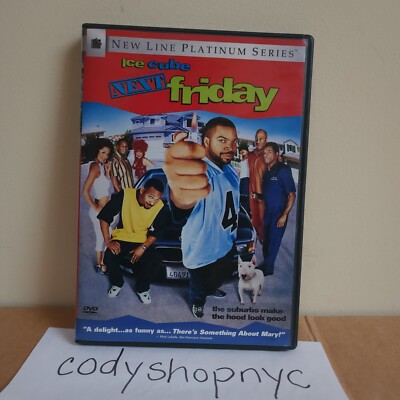 Next Friday (DVD, 2000) Widescreen Ice Cube Mike Epps John Witherspoon ...