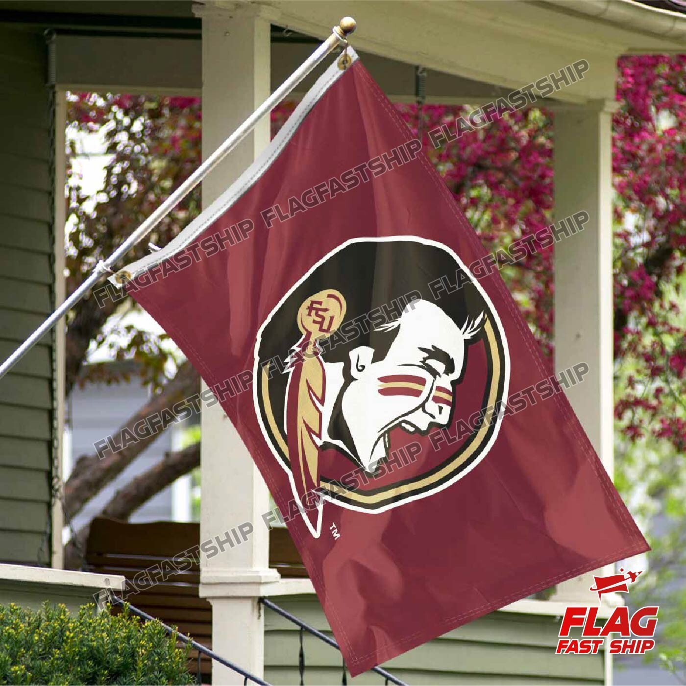 Florida State Flag Florida State Seminoles 3x5 Foot Flag - Official FSU ...