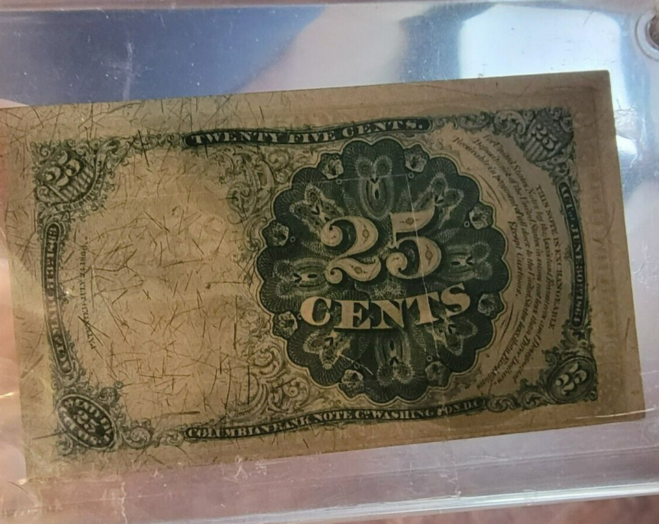 1874 FRACTIONAL 25 CENT NOTE uncirculated | eBay