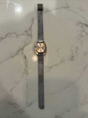 Vintage Cariole Digital LED, LCD Wristwatch Sliver Tone Solar Quartz | eBay