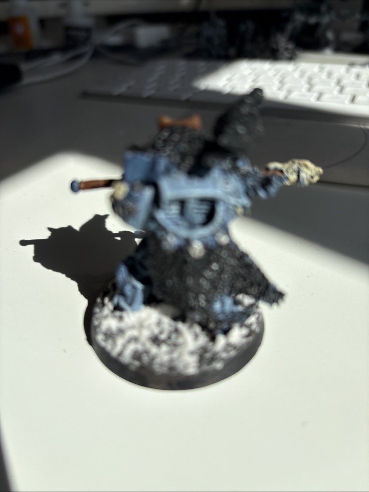 Njal Stormcaller Painted Space Wolves Space Marines Warhammer 40k OOP ...