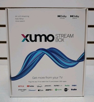 Xumo Stream Box 4K UHD Streaming Device (Version 1.1, ESST11AEI) Brand ...