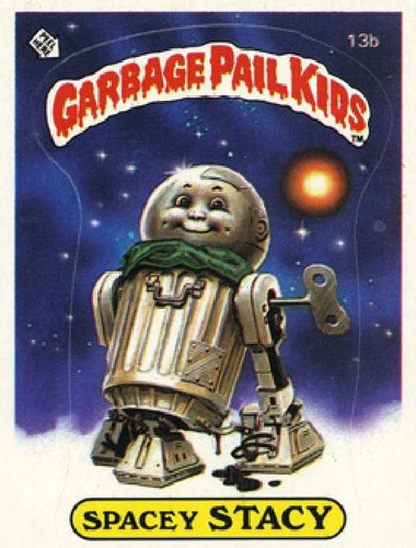 Garbage Pail Kids - OS1 - Spacey Stacy 13b Played | eBay