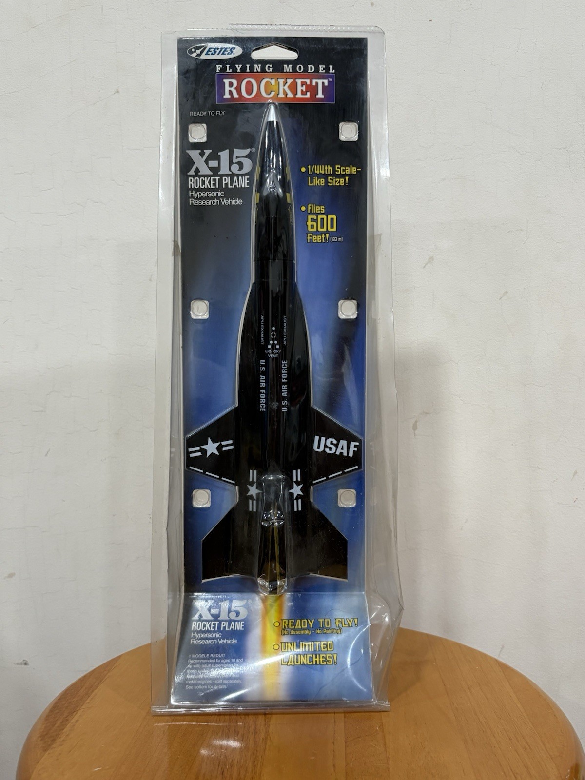 Estes X-15 Rocket Plane Model 1:44 Scale 2005 Vintage Brand New Sealed ...