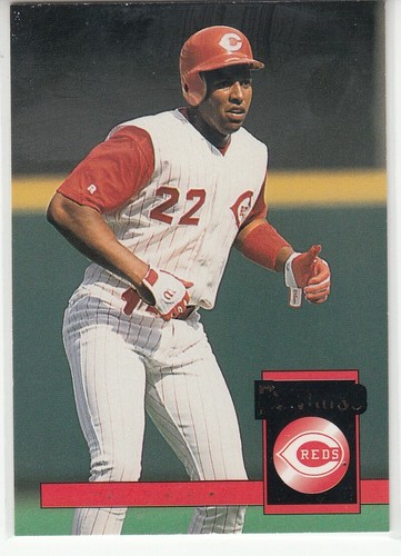 THOMAS HOWARD 1994 Donruss #164 Reds Error Variation Oddball Missing ...