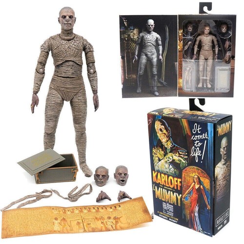 NECA Mummy Ultimate Universal Monsters Color 7" Action Figure Official ...