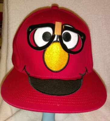 2012 Elmo W/Glasses, Flat Bill Sesame Street | eBay