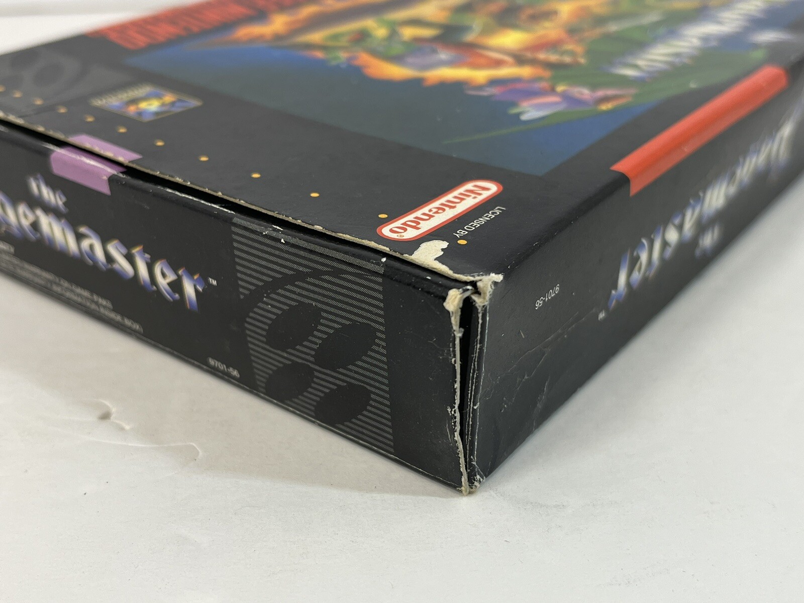 The Pagemaster CIB SNES Game Box & Manual Authentic Complete Super ...