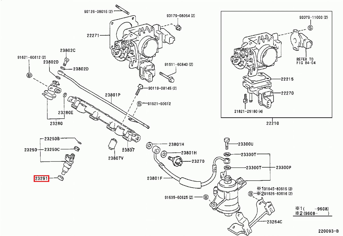 Genuine Celica Supra RA65 RA64 2.4 Injector Nozzle Vibration Insulator ...