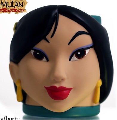 Mulan NEW Figural Cup 3D Mug From Disney Vintage Rare By Applause | eBay