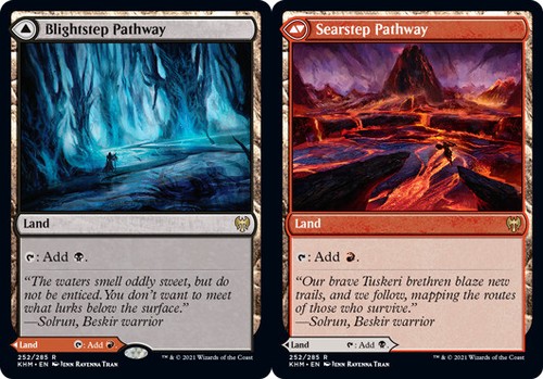 1 x Blightstep Pathway // Searstep Pathway - Kaldheim - NM-Mint - MTG ...