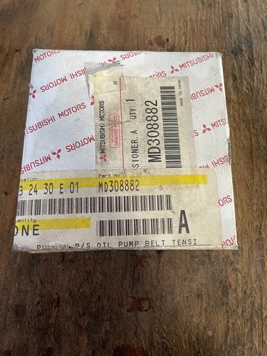 Mitsubishi Oil Pump Belt Tensioner Pulley 3000GT Genuine OEM (MD308882 ...