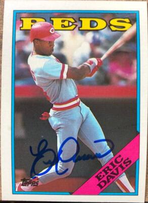 Eric Davis Autographed 1988 Topps #150 | eBay