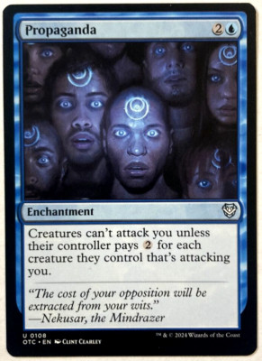 MTG Propaganda Commander: Outlaws of Thunder Junction 0108 NM | eBay