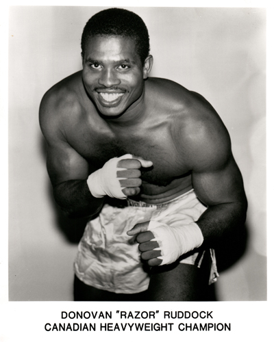 DONOVAN RAZOR RUDDOCK CANADIAN HEAVYWEIGHT BOXING CHAMPION 8X10 STILL ...