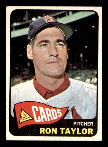 1965 Topps Baseball card 568 Ron Taylor No creasing High Number | eBay