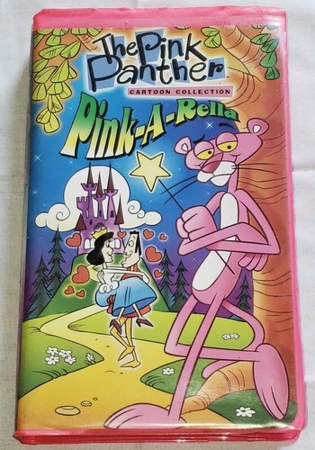 The Pink Panther Cartoon Collection PINK-A-RELLA VHS 1997 MGM/UA ...